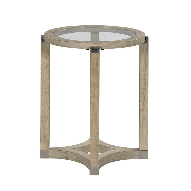 Solstice Round Spot Table Hammary | Furniture Cart