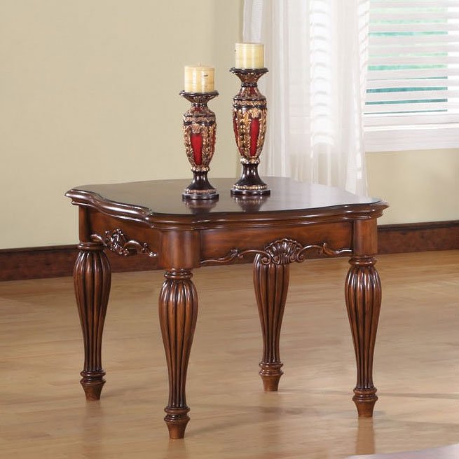 Dreena End Table (Cherry) Acme Furniture | Furniture Cart