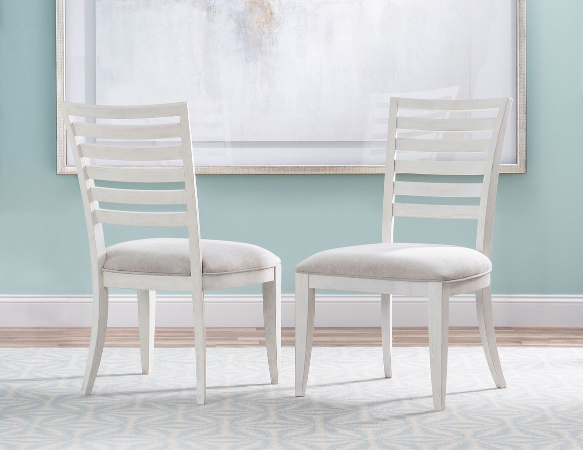 Edgewater Ladder Back Side Chair (Sand Dollar) (Set Of 2) Legacy ...