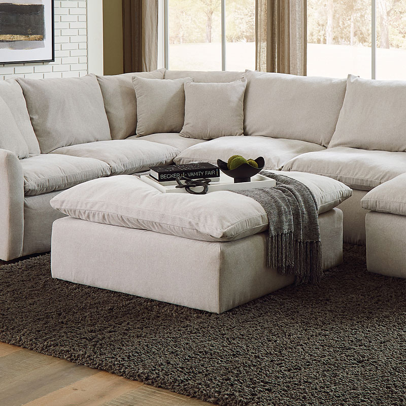 Harper 42 Inch Cocktail Ottoman Jackson Furniture | Furniture Cart
