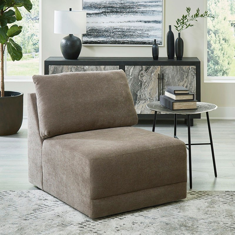 Raeanna Storm Armless Chair BenchCraft | Furniture Cart