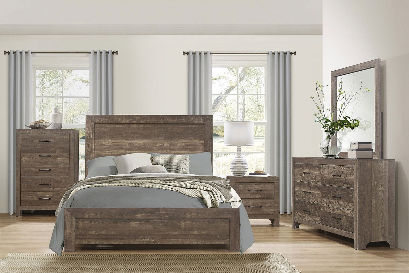 Corbin Panel Bedroom Set Homelegance | Furniture Cart