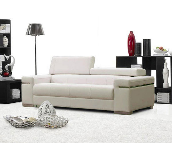 Soho Living Room Set (White) JM Furniture | Furniture Cart