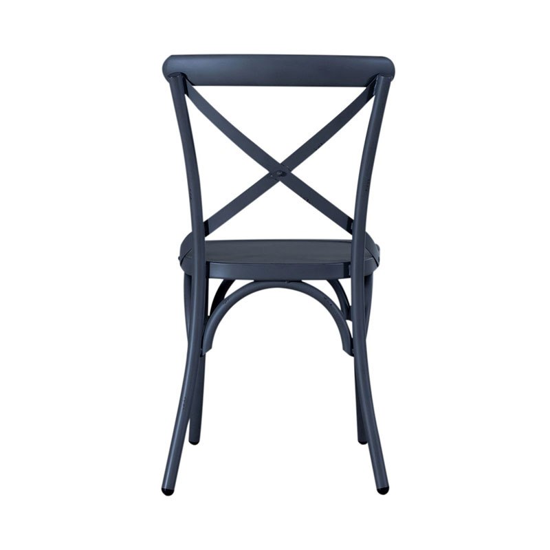Vintage X Back Side Chair (Set Of 2) (Navy) Liberty Furniture ...