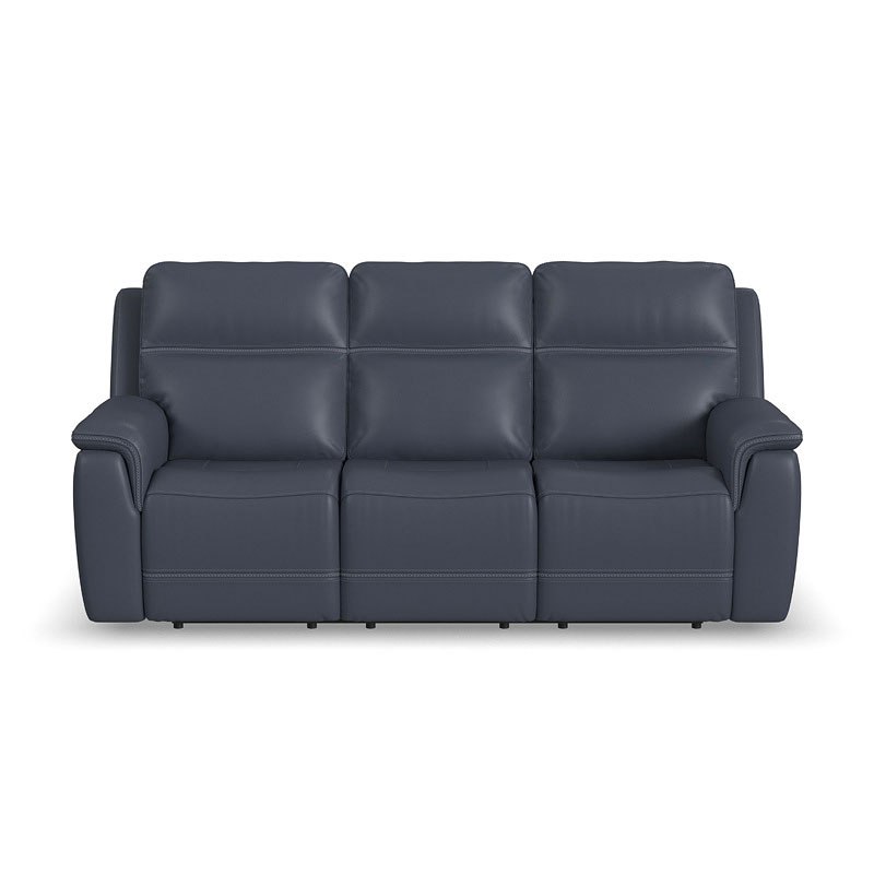Sawyer Power Reclining Sofa (Blue) Flexsteel | Furniture Cart