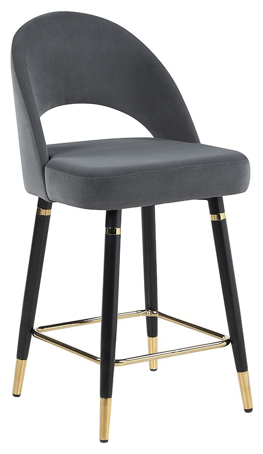 Reyes Grey Counter Height Chair (Set Of 2) Coaster Furniture ...
