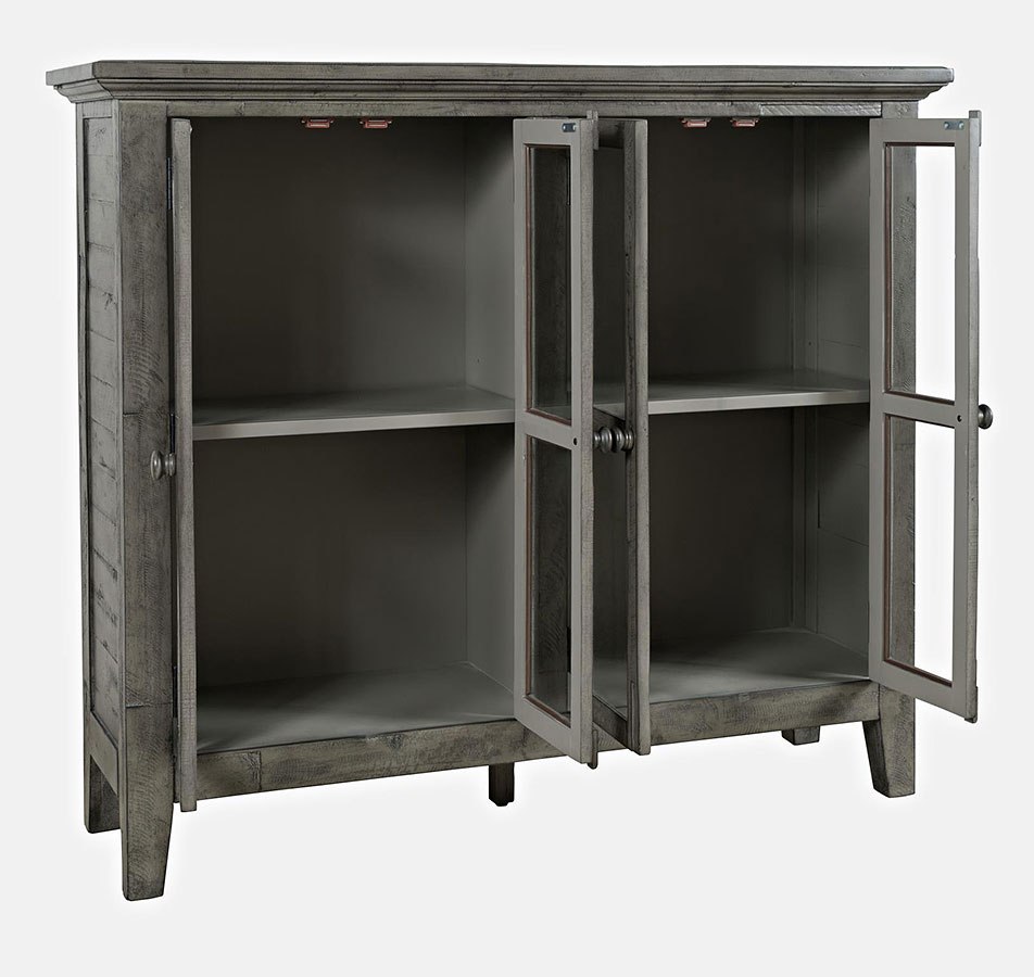 Rustic Shores Four Door High Cabinet (Stone) Jofran Furniture ...