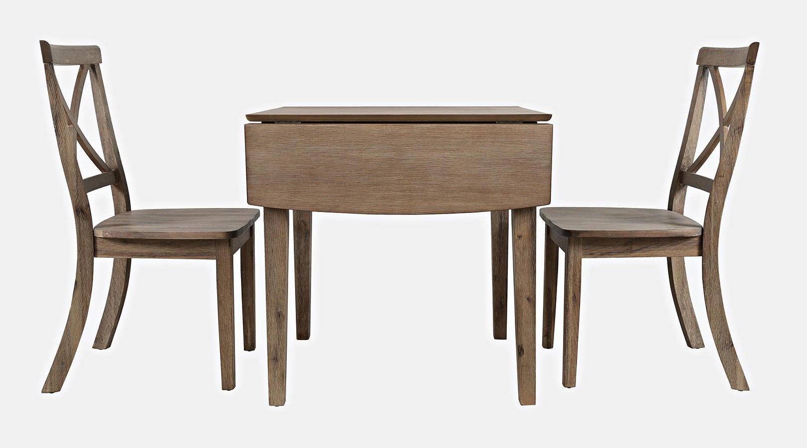 Eastern Tides Drop Leaf Dining Room Set (Bisque) Jofran Furniture ...