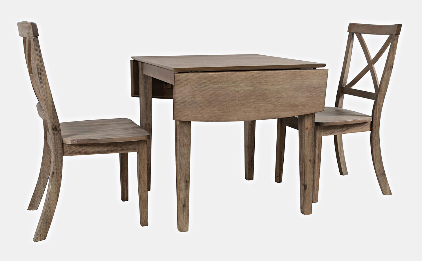 Eastern Tides Drop Leaf Dining Room Set (Bisque) Jofran Furniture ...