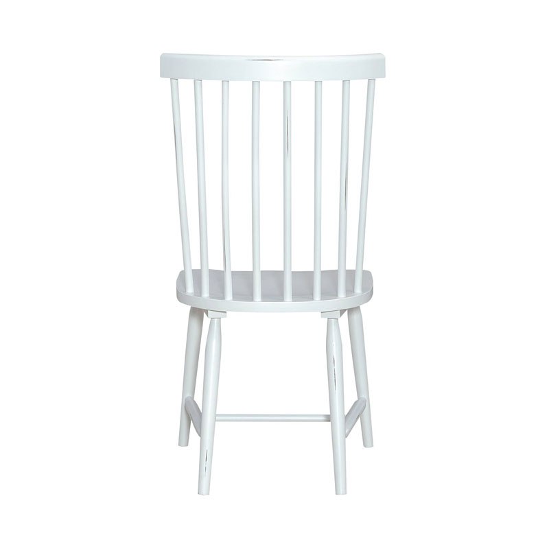 Capeside Cottage Spindle Back Side Chair (White) (Set Of 2) Liberty ...