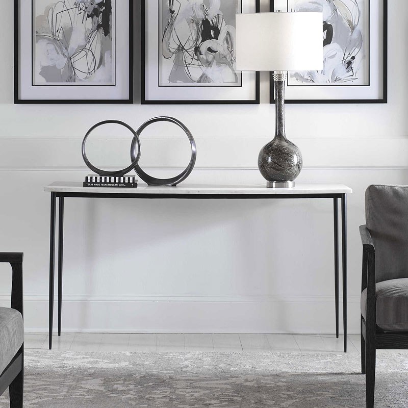 Nightfall Console Table Uttermost | Furniture Cart