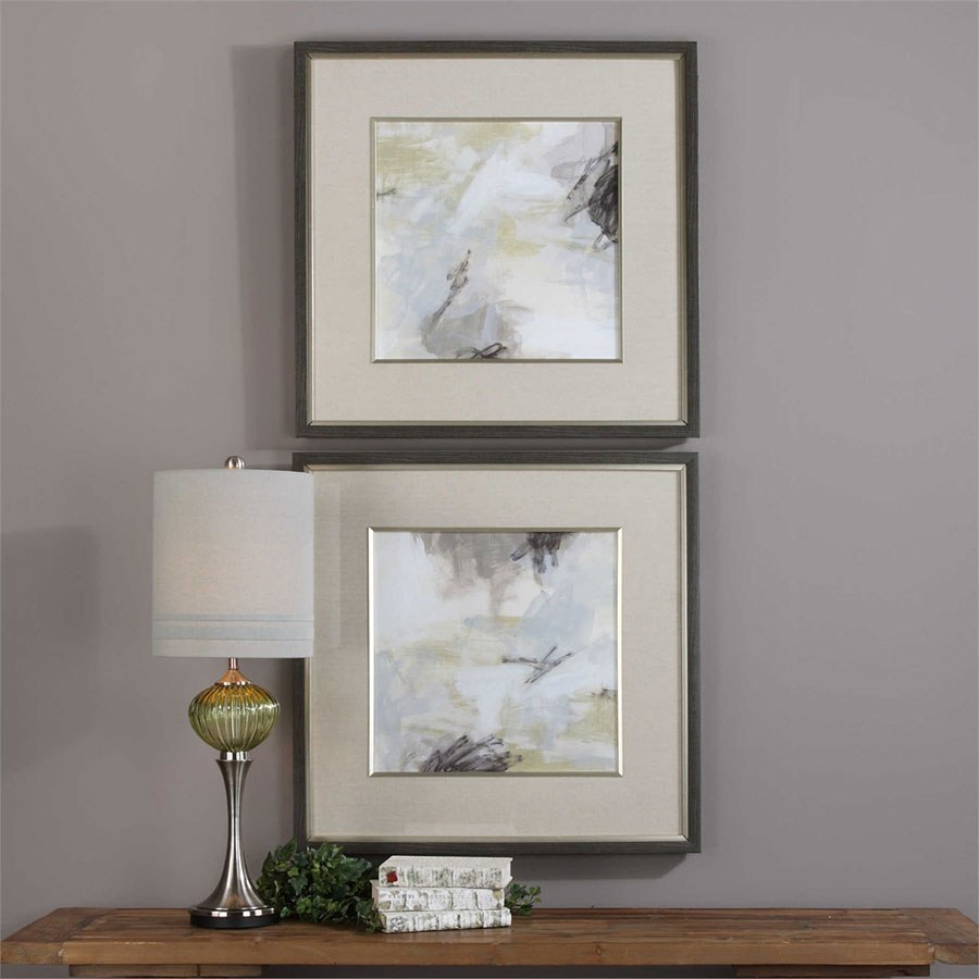 Abstract Vistas Framed Prints Wall Art (Set Of 2) Uttermost | Furniture ...