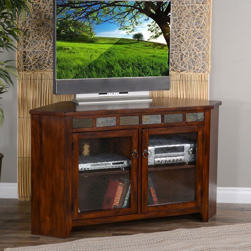 Santa Fe Corner TV Console Sunny Designs | Furniture Cart