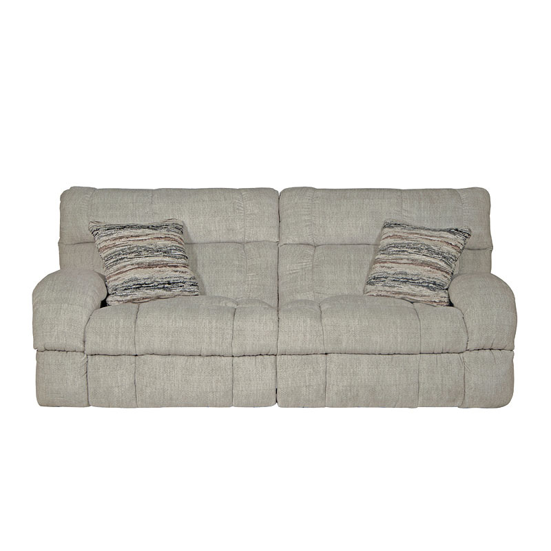 Ashland Power Lay Flat Reclining Sofa (Buff) Catnapper | Furniture Cart