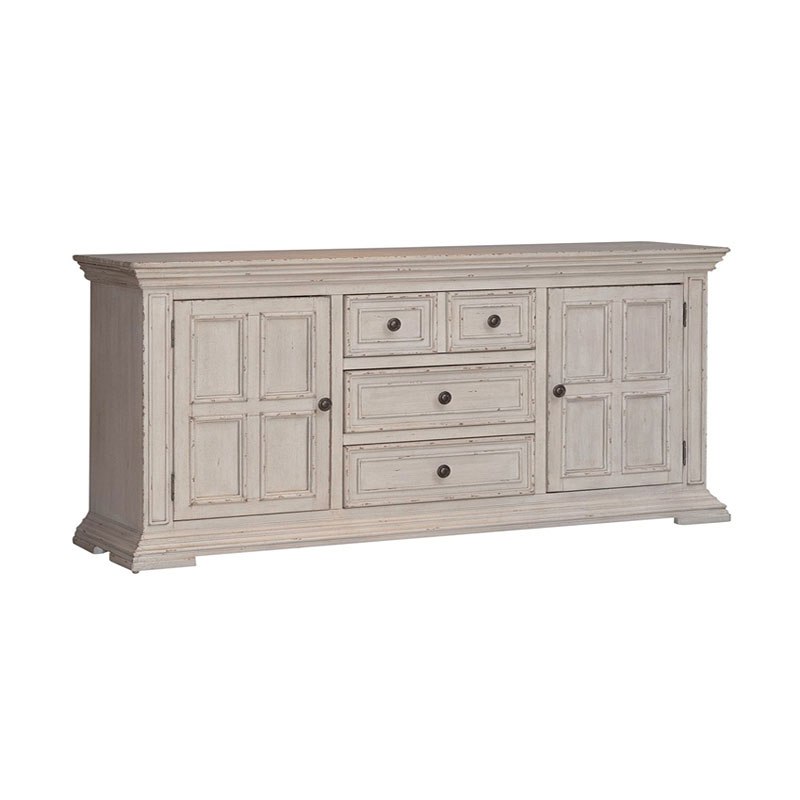 Big Valley 76 Inch TV Console (Whitestone) Liberty Furniture ...