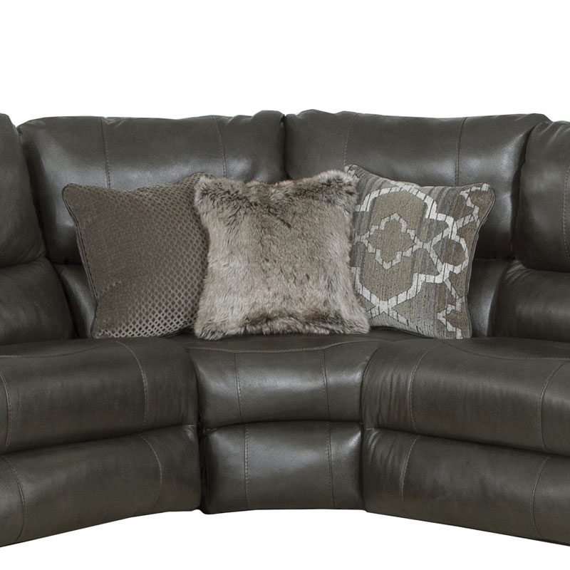 Como Modular Power Reclining Sectional (Steel) Catnapper | Furniture Cart