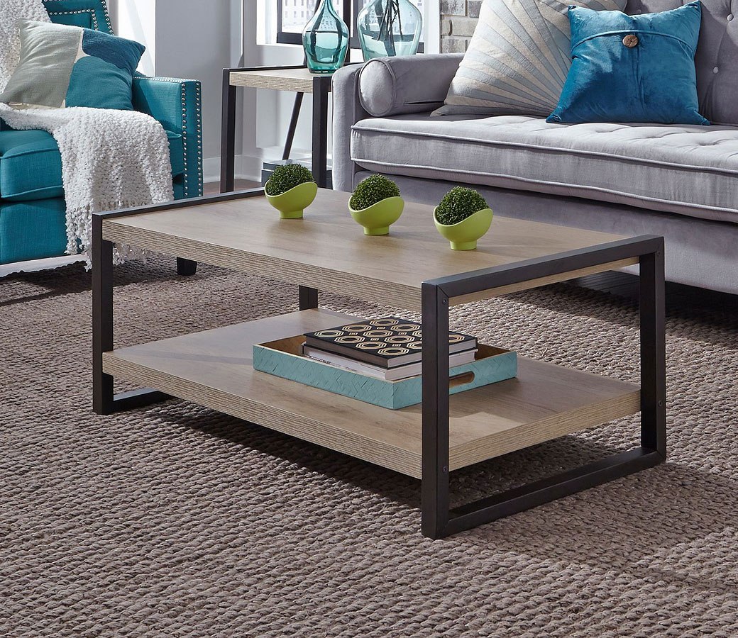 Sun Valley Faux Metal Cocktail Table Liberty Furniture | Furniture Cart