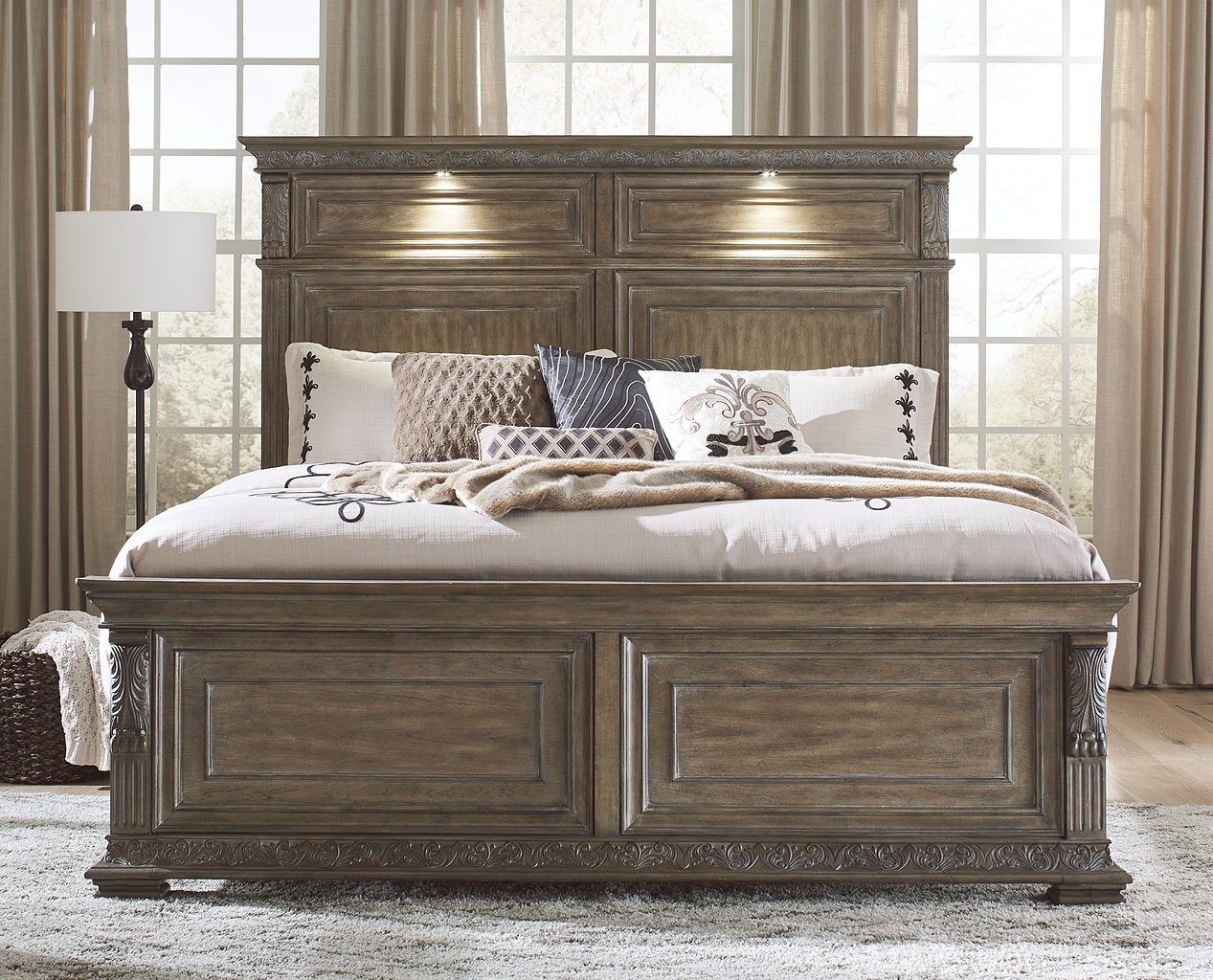 Carlisle Court Panel Bed Liberty Furniture | Furniture Cart
