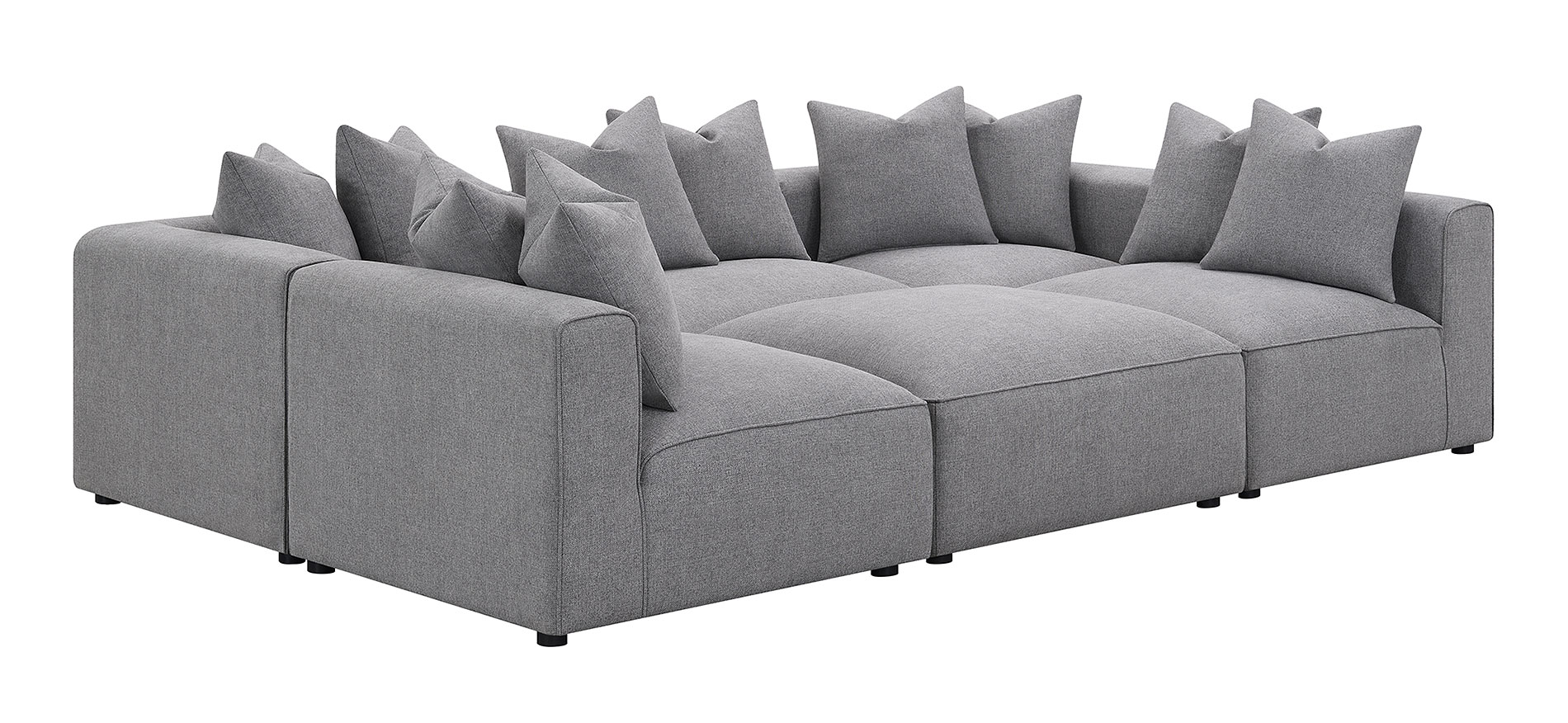 Jennifer Grey 6-Piece Modular Sectional Coaster Furniture | Furniture Cart