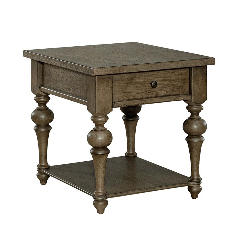 Americana Farmhouse Drawer End Table Liberty Furniture | Furniture Cart