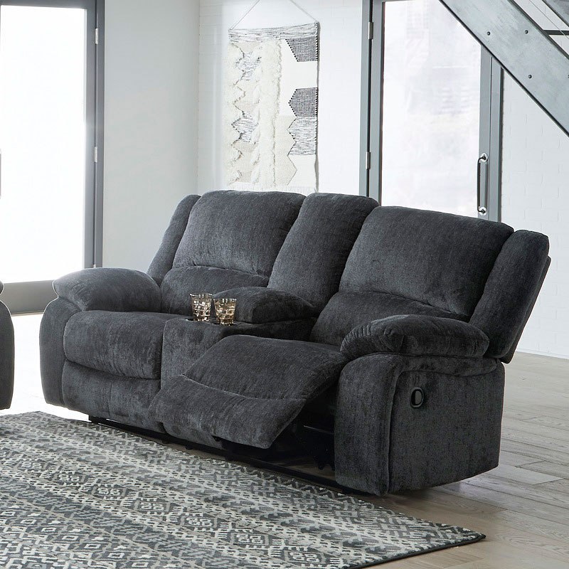 Draycoll Slate Reclining Living Room Set Signature Design | Furniture Cart