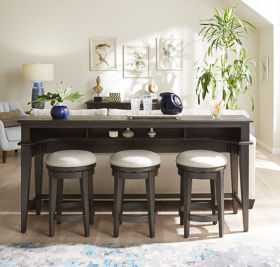 Mill Creek Console Bar Table Liberty Furniture | Furniture Cart