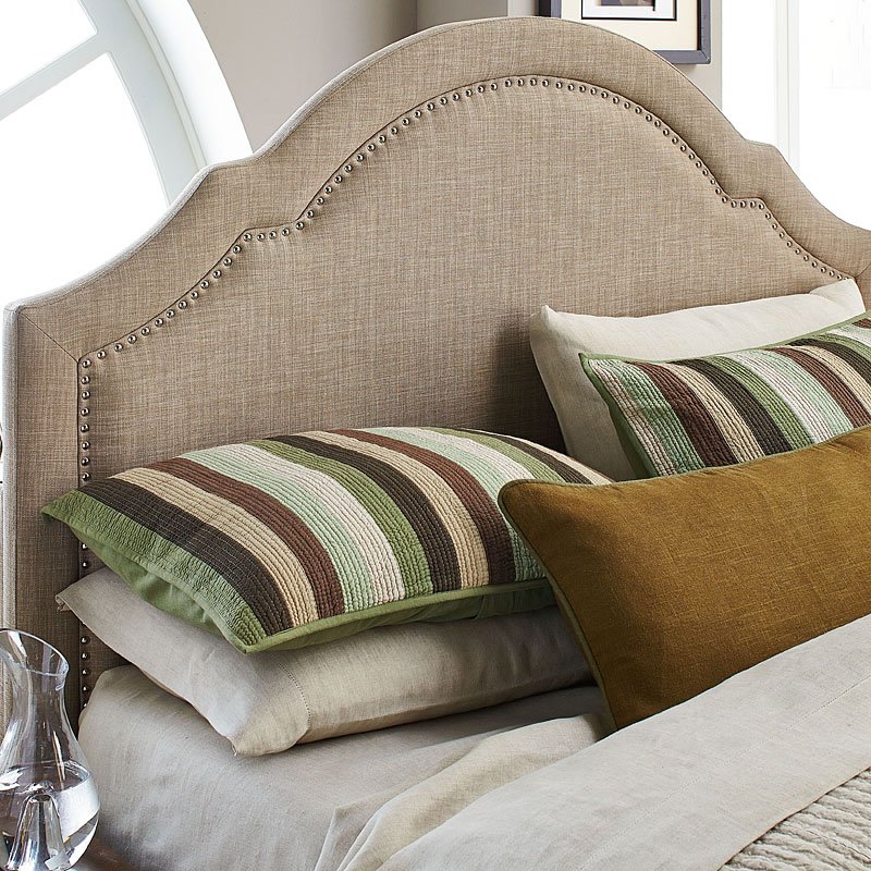 Simplicity Linen Cathedral Bed Standard Furniture | Furniture Cart