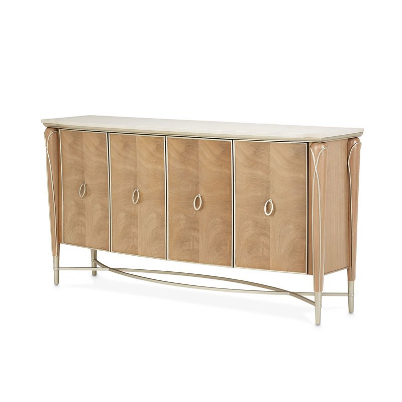 Villa Cherie Caramel Sideboard Aico Furniture | Furniture Cart