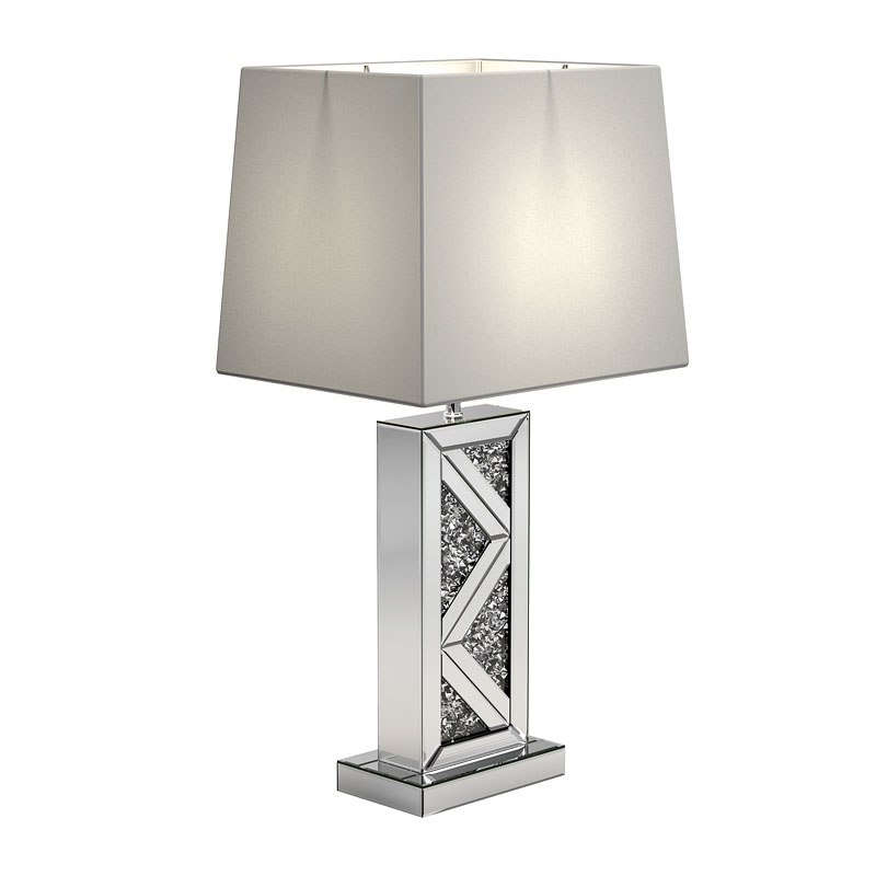Silver Table Lamp Coaster Furniture | Furniture Cart