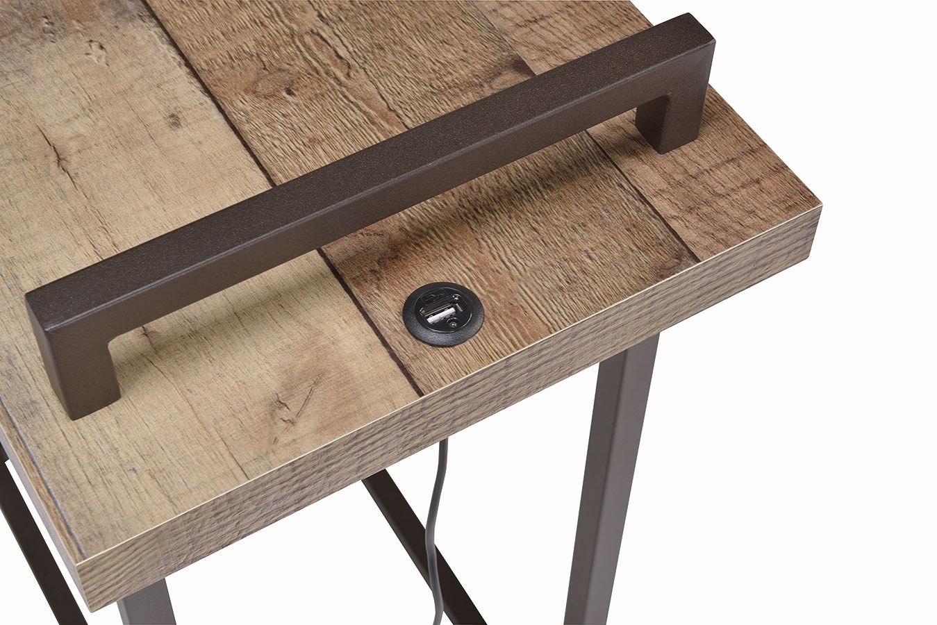 Accent Table W/ USB Port Coaster Furniture | Furniture Cart
