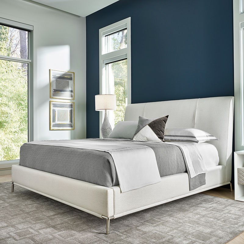 Modern Glacier Conway Upholstered Bed Universal Furniture | Furniture Cart