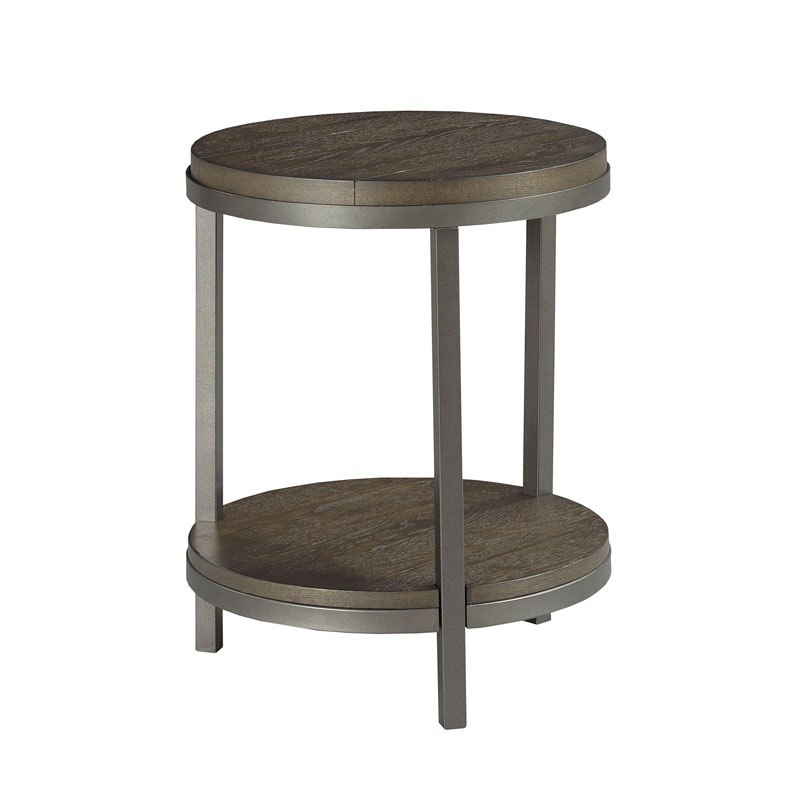 Baja II Round End Table Hammary | Furniture Cart