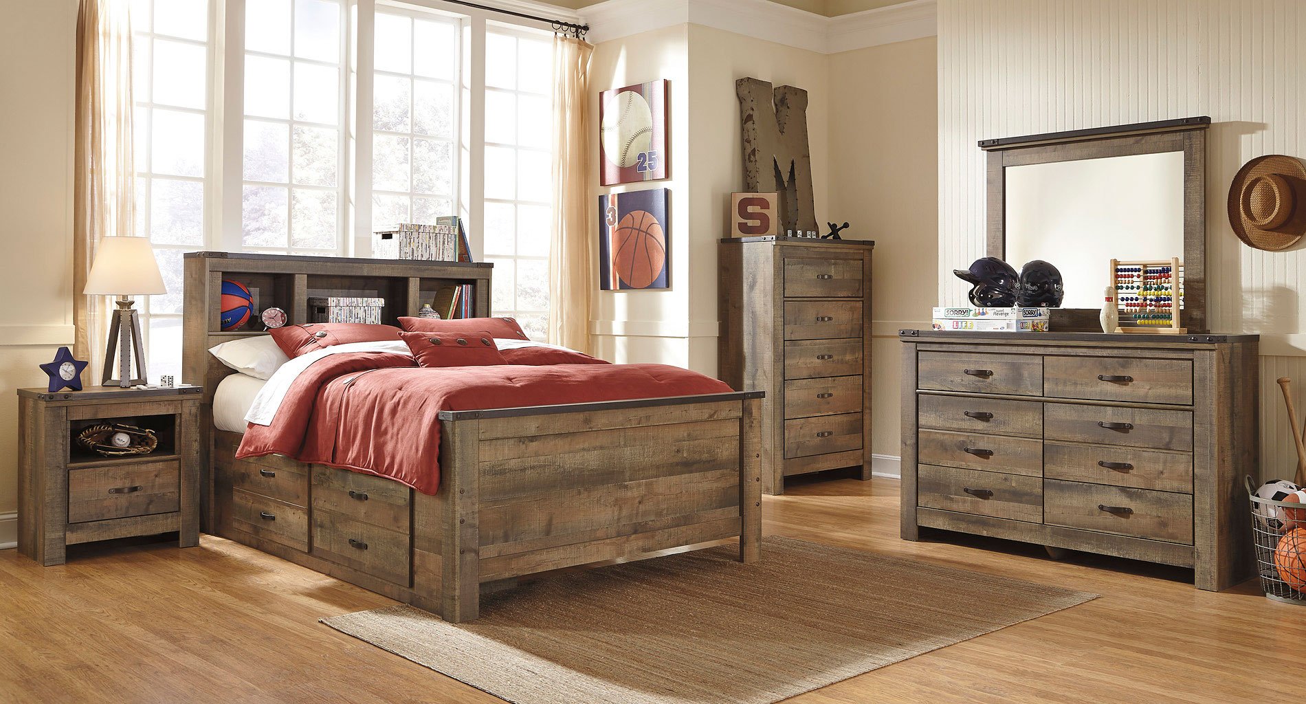Trinell Youth Bookcase Bedroom Set Signature Design, 2 Reviews ...