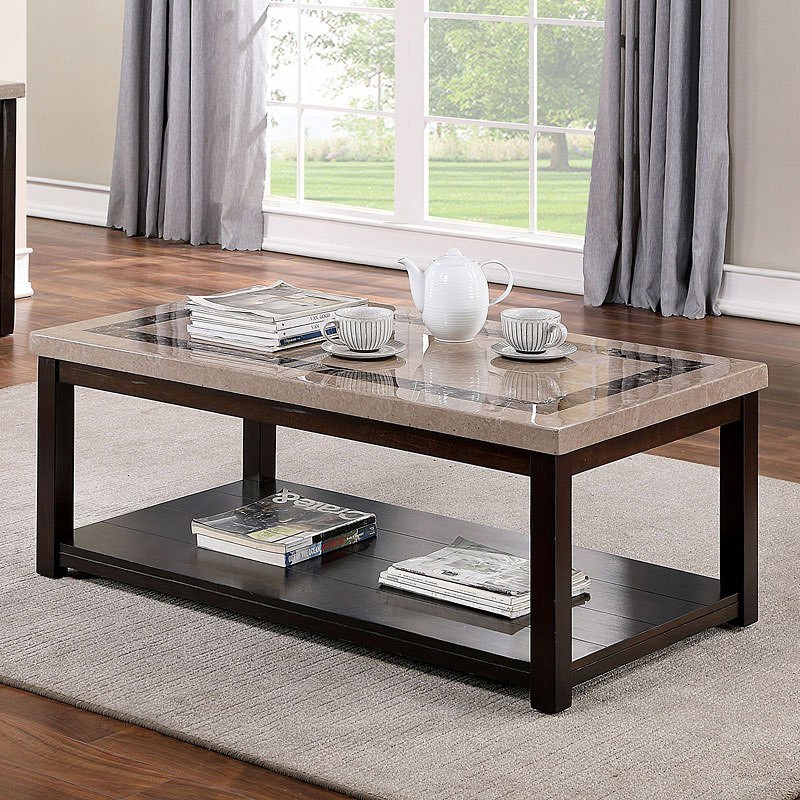 Rosetta Coffee Table Furniture Of America | Furniture Cart