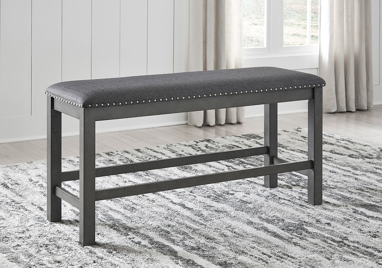Myshanna Counter Height Bench Signature Design | Furniture Cart