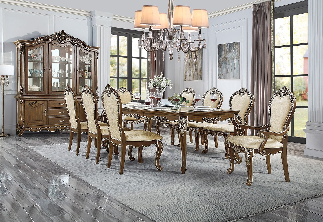 Latisha 96 Inch Rectangular Dining Room Set Acme Furniture | Furniture Cart