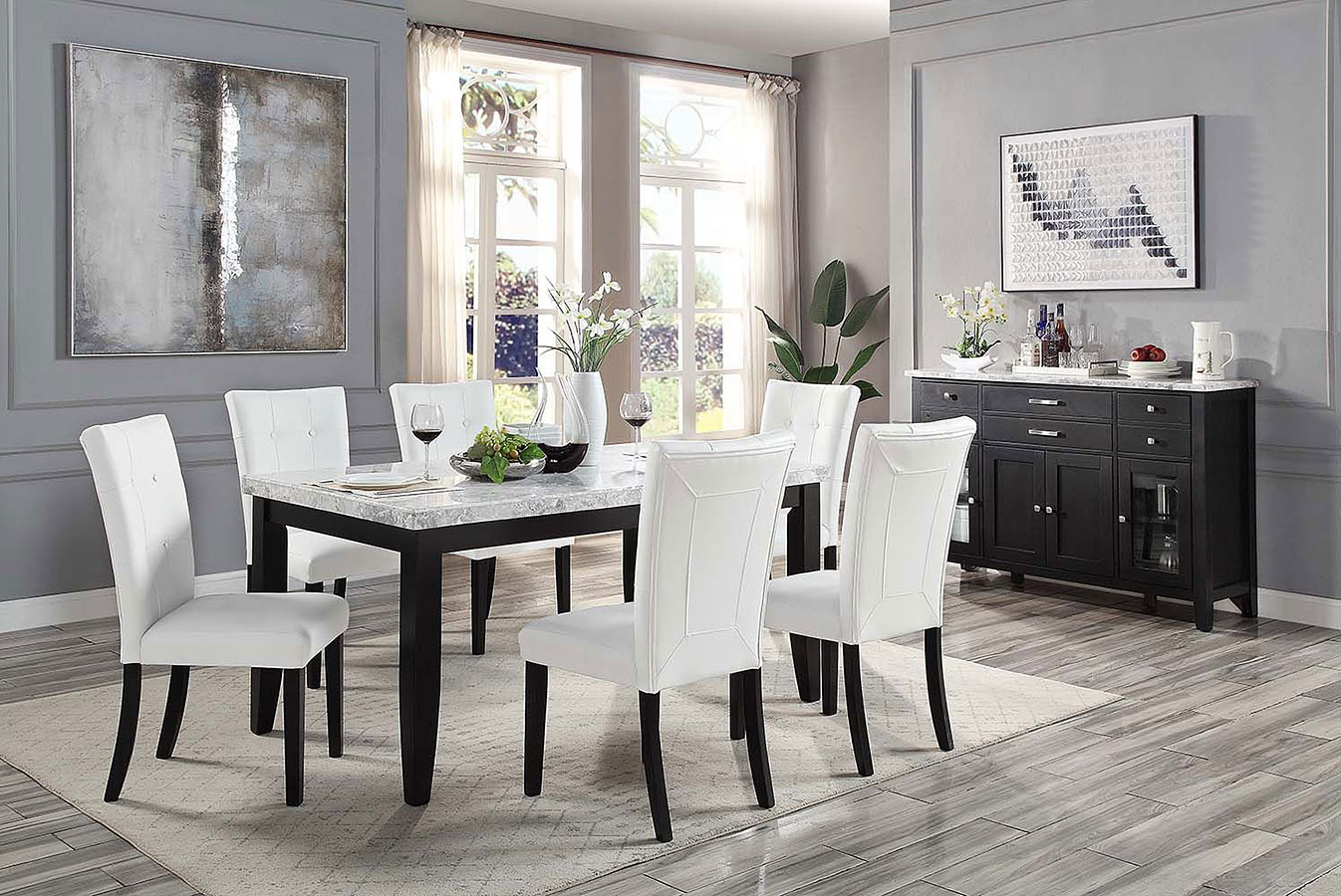 Hussein Dining Room Set Acme Furniture | Furniture Cart
