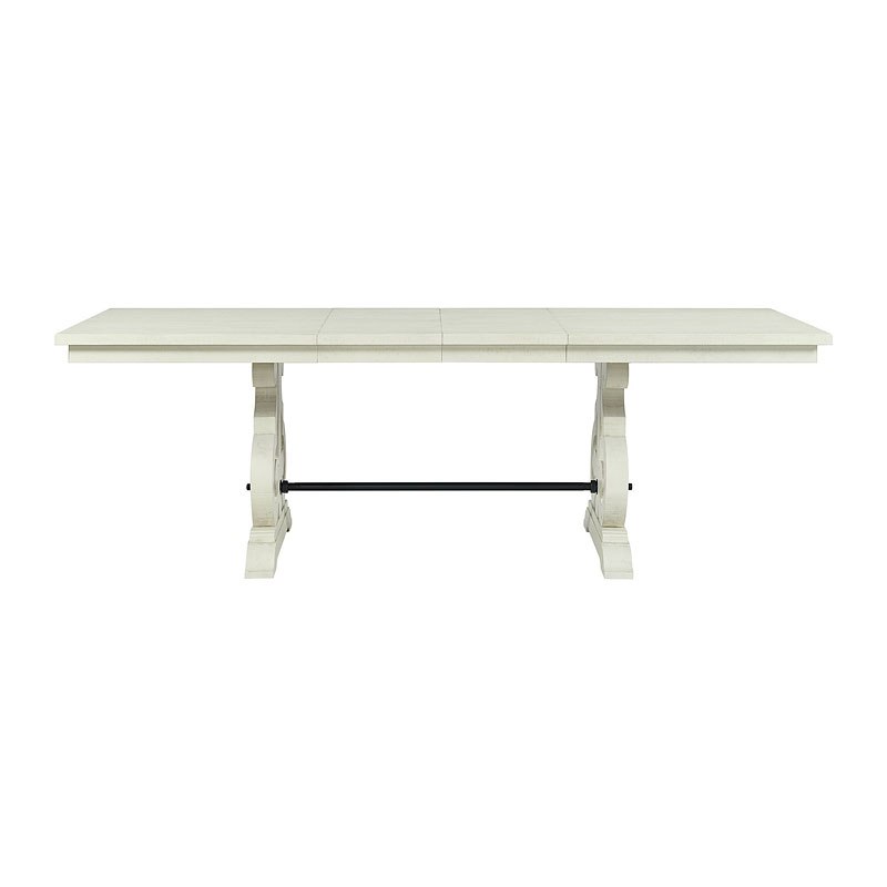 Stone Counter Height Dining Table (White) Elements Furniture ...
