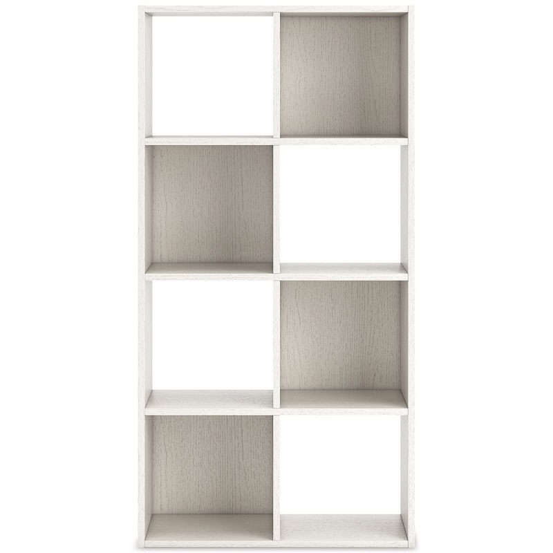Aprilyn White Eight Cube Organizer Signature Design | Furniture Cart