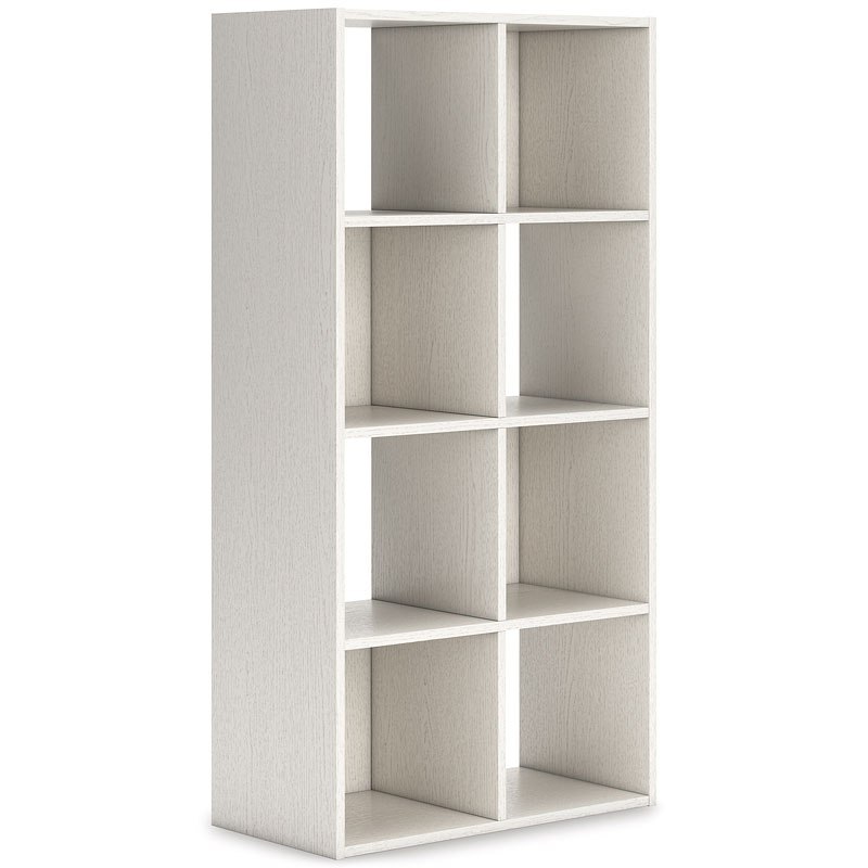 Aprilyn White Eight Cube Organizer Signature Design | Furniture Cart
