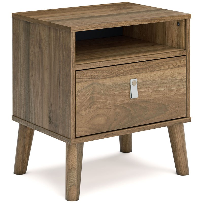 Aprilyn Honey One Drawer Nightstand Signature Design | Furniture Cart