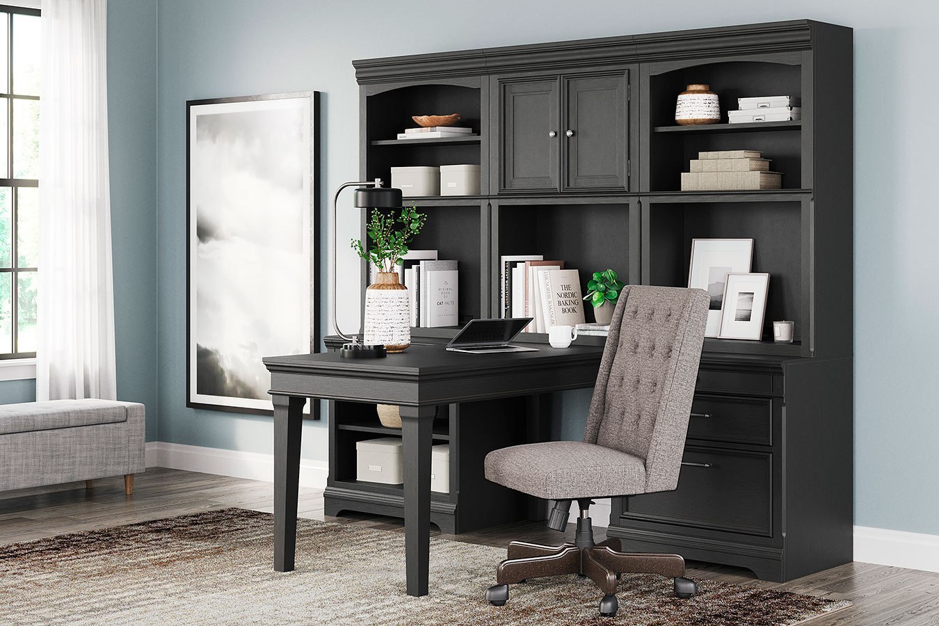 Beckincreek Modular Home Office Set Signature Design | Furniture Cart