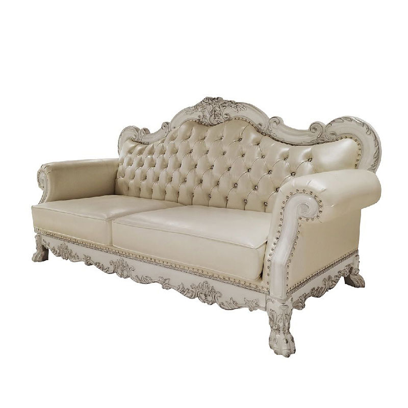 Dresden Sofa (Bone White) Acme Furniture | Furniture Cart