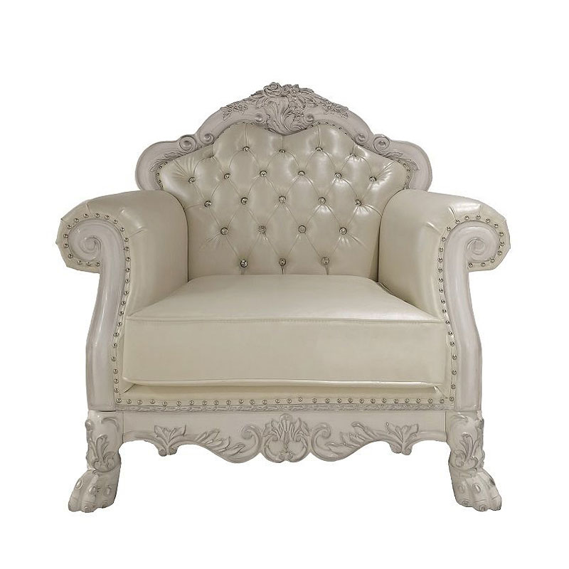 Dresden Living Room Set (Bone White) Acme Furniture | Furniture Cart