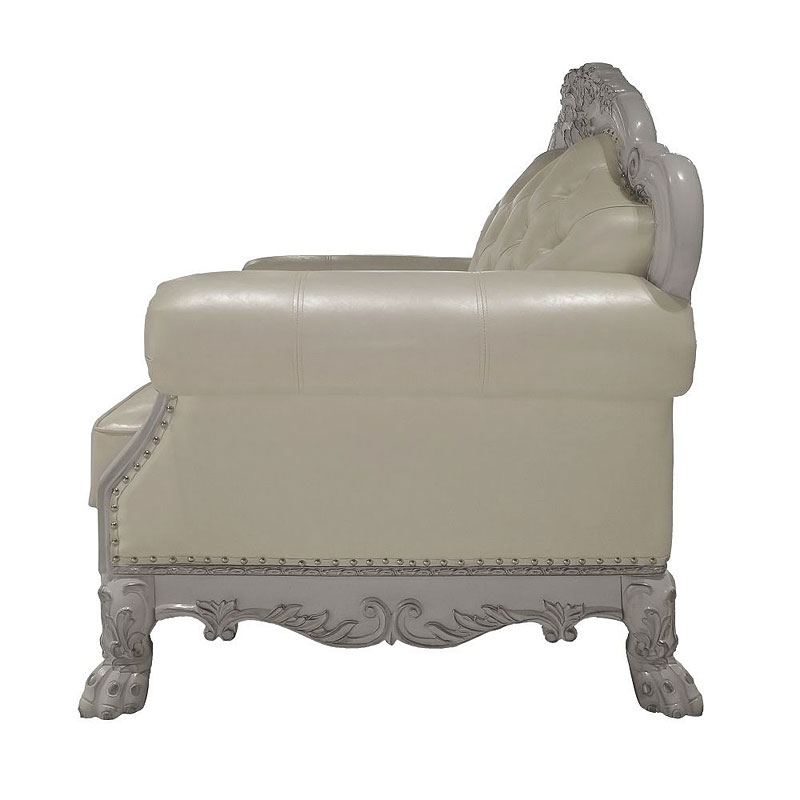 Dresden Chair (Bone White) Acme Furniture | Furniture Cart