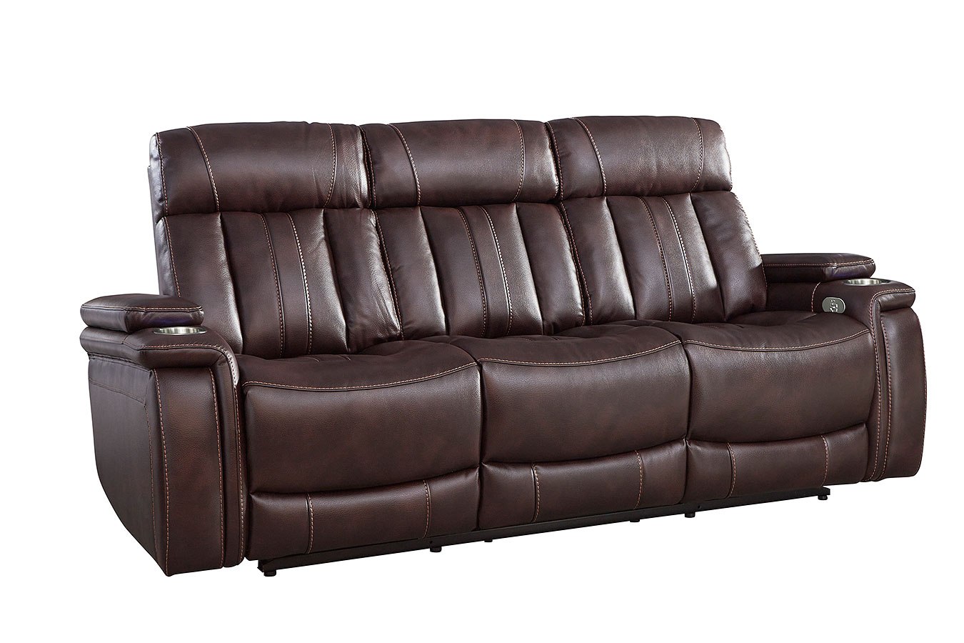 Royce Power Reclining Living Room Set (Fantom Brown) Parker Living ...