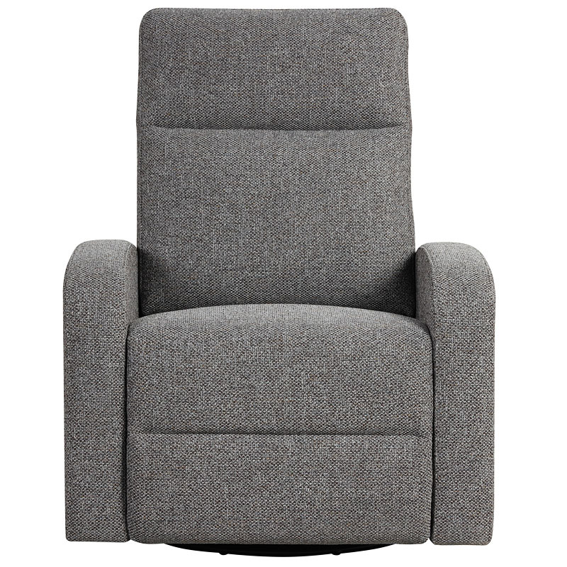 Thriller Natural Beauty Grey Power Swivel Glider Recliner Parker Living ...