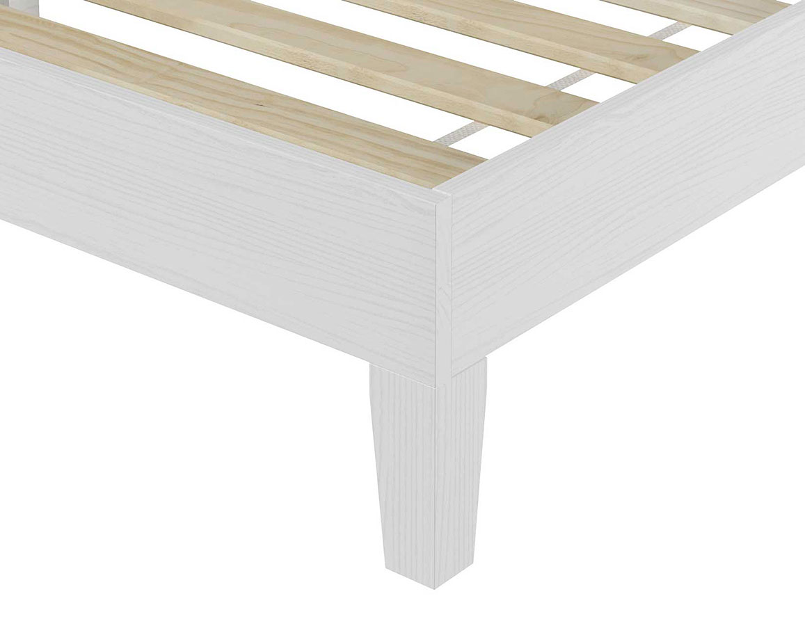 Nix White Platform Bed Steve Silver Furniture | Furniture Cart
