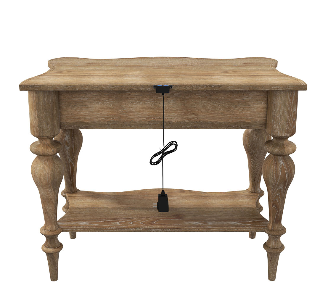 Weston Hills Bedside Table Pulaski Furniture | Furniture Cart