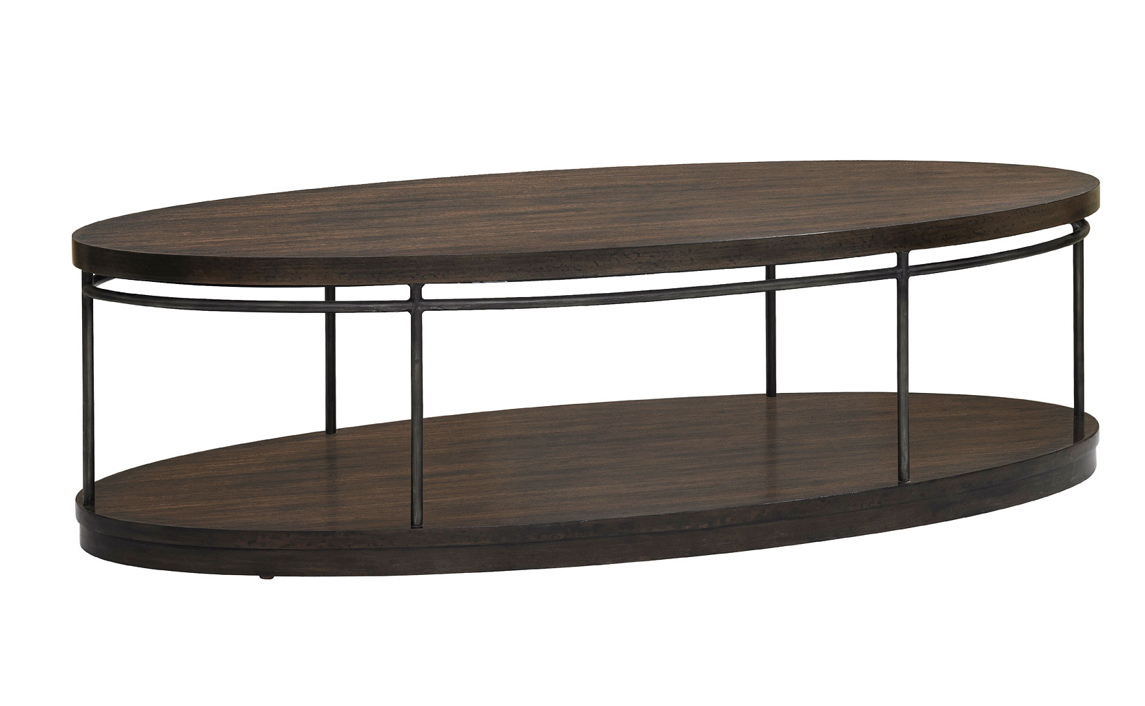 Dark Wood Industrial Cocktail Table Pulaski Furniture | Furniture Cart